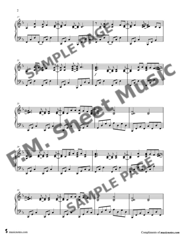 Soak Up The Sun (Intermediate Piano) By Sheryl Crow - F.M. Sheet Music - Pop Arrangements by ...